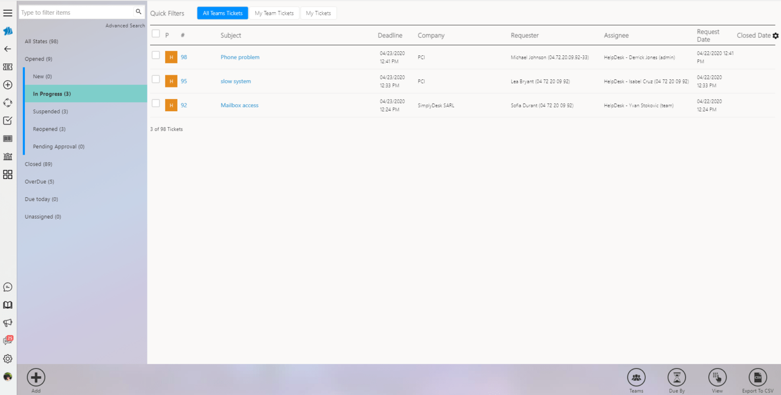 ITSM Helpdesk software simple and complete solution